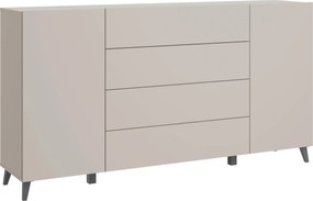XXXLutz ŠIROKÁ KOMODA, kašmírová, 180/95,4/39 cm P & B - Online Only komody - 002778011401