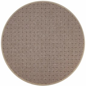 Condor Carpets Kusový koberec Udinese béžový new kruh - 100x100 (průměr) kruh cm