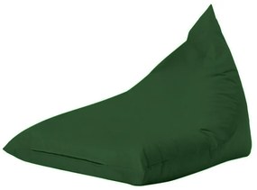 Atelier del Sofa Zahradní sedací vak Pyramid Big Bed Pouf - Green, Zelená