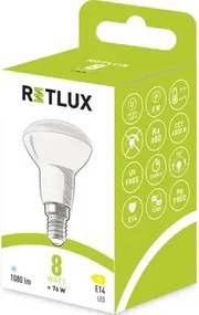 RETLUX RLL 653 R50 E14 Spot 8W / 1080 lm / 6500K - denní bílá / D