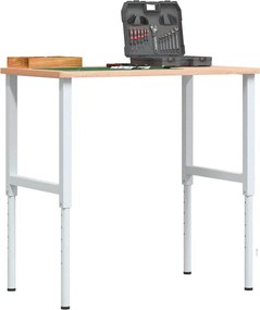 Nastavitelné rámy pracovního stolu 2 ks kov 55 x (69–95,5) cm 147932