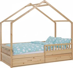Postel Montessori BIANKA, 90x200, masiv přírodní Kondela 0000396818