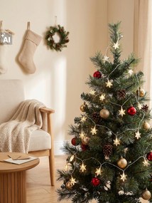 Sinsay - LED světýlka na vánoční stromek ve tvaru hvězdiček - clear