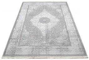 Kusový koberec Sunila šedo bílý 80x150cm
