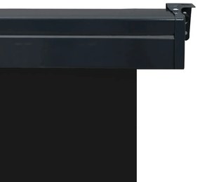 Balkonová zástěna 160 x 250 cm černá - Default Title