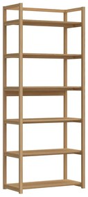 Regál Ludza 80 cm dub přírodní II
