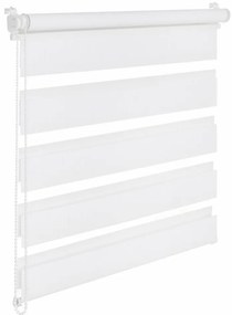 ZEBRA-SHOP Roleta DEN A NOC / MINI / PREMIUM / BÍLÁ / BH 20 Barva mechanizmu: bílá, Výška: 150, Šířka: 30