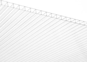 Polykarbonátové skleníkové panely 12 Kusů 2 × 1,2 m × 0,6 cm Střešní plechy