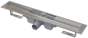 Alca - Sprchový žlab 30 cm, s okrajem pro perforovaný rošt, nerez APZ1-300