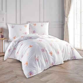 BedTex Saténové povlečení Flutter, 140 x 200 cm, 70 x 90 cm, 140 x 200 cm, 70 x 90 cm