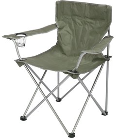 Skládací campingová židle Tyrone, zelená, 51 x 81 cn