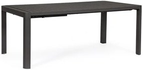 BIZZOTTO Rozkládací zahradní stůl KIPLIN 180/240x100 cm antracit 0663469