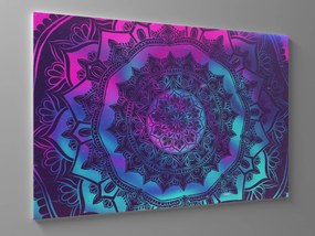Obraz barevná magická mandala Rozměr: 90 x 60 cm