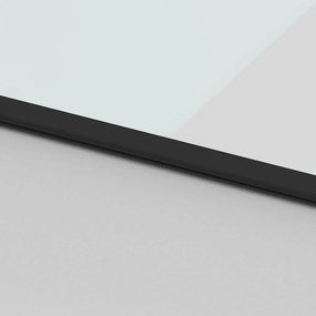 Posuvné dveře s kováním 76x205 cm tvrzeného sklo a hliník 3332950