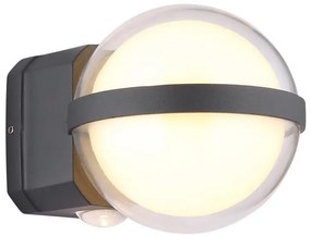 Globo 34157 - LED Venkovní nástěnné svítidlo ILLI LED/12W/230V IP54 černá