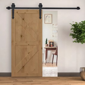 Sada posuvných dveří, rustikální design, uhlíková ocel, nosnost až 100 kg na panel