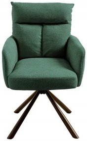 Retro židle Big George zelená otočná 360/ 42084