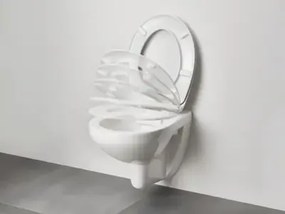 Grohe Bau Ceramic - WC sedátko se sklápěním SoftClose duroplast bílá