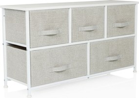 XXXLutz KOMODA, šedá, 100/55/30 cm MID.YOU - Široké komody - 001918013502