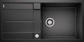 Blanco Metra XL 6 - Silgranitový dřez, 100x50 cm, s ovládáním odtoku, antracit 515286