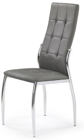 Jídelní židle K209, šedá