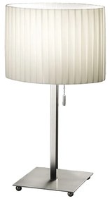SAND stolní lampa leštěný nikl, výška 45 cm