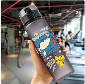 Plastová láhev s motivem Pokémonů (560 ml) Barva: 26