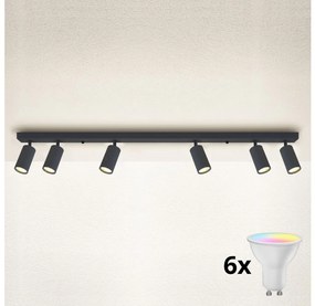 Brilagi - LED Stmívatelné bodové svítidlo SELE 6xGU10/6,5W/230V antracit