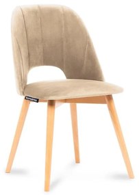 Konsimo Sp. z o.o. Sp. k. | Jídelní židle TINO 86x48 cm béžová/buk | KO0091