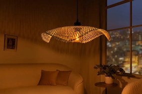 Designové závěsné svítidlo Lorelei II 50 cm bambus