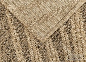 Breno Kusový koberec TIMBER 1403 Brown (Beige), 240x340 cm, Béžová/Hnědá