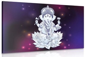 Obraz budhistický Ganéša - 60x40 cm