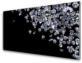 akrylový obraz Diamanty Umění 140x70 cm