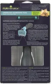 FURminator vyčesávací hrablo pro dlouhosrsté kočky malých plemen / Hra