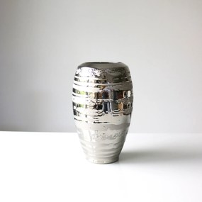 Váza Lea reliéf stříbrná
