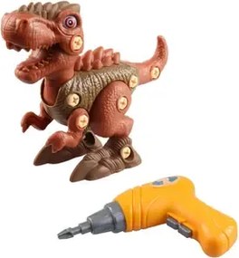 MaDe 10389 Dinosaurus ke šroubování, na baterie / 17 cm / od 3 let