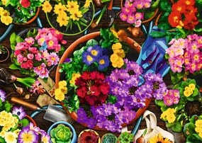 TREFL Puzzle Zahradničení / 2x 500 dílků / 48 x 34 cm