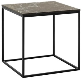 Adore Furniture | Konferenční stolek 52x50 cm černá | AD0160