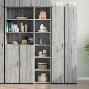 Skříň highboard šedá sonoma 40 x 41 x 185 cm kompozitní dřevo