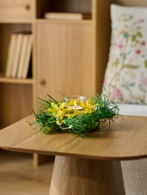 Sinsay - Easter candle holder with artificial flowers - žlutá