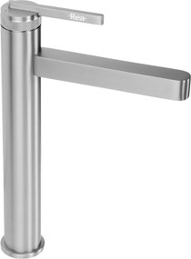 Rea, Koupelnová baterie Rea Grace Brush Nickel High, REA-B8943