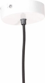 Závěsné svítidlo 25 W bílé kulaté 28,5 cm E27 320570