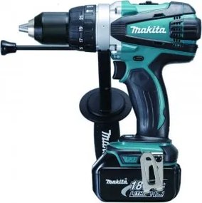 Makita DHP458RTJ Aku příklepový šroubovák Li-ion 18V/5,0 Ah,systainer