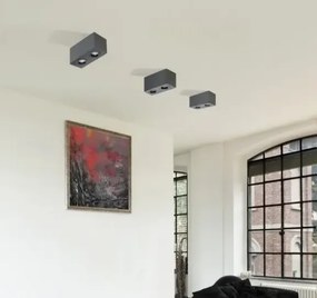 Moderní bodové svítidlo Brant 2 SQ černé
