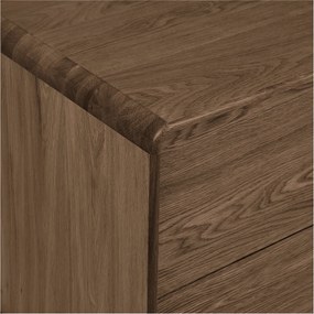 House Nordic Komoda DARWIN tmavě hnědá 180×45 cm 3150101