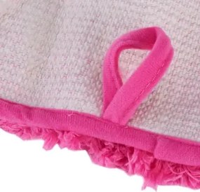MSV MICROFIBER růžová / Koupelnová předložka / 50 x 70 cm / polyester