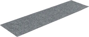 Schodové rohože samolepicí 30 ks 76 x 20 cm světle šedé obdélníkové 3365724