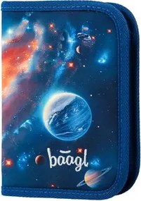 BAAGL Školní penál jednopatrový Vesmír