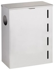Bemeta Design Odpadkový koš 6,5 l se zásobníkem na hygienické sáčky, nerez, mat - 101015295
