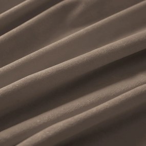 Biante Sametový závěs Velvet Premium SVP-005 Světle hnědý - šířka 135 cm 135x140 cm